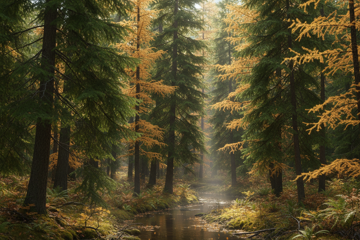Hemlock Trees – Iron Baraga Conservation District